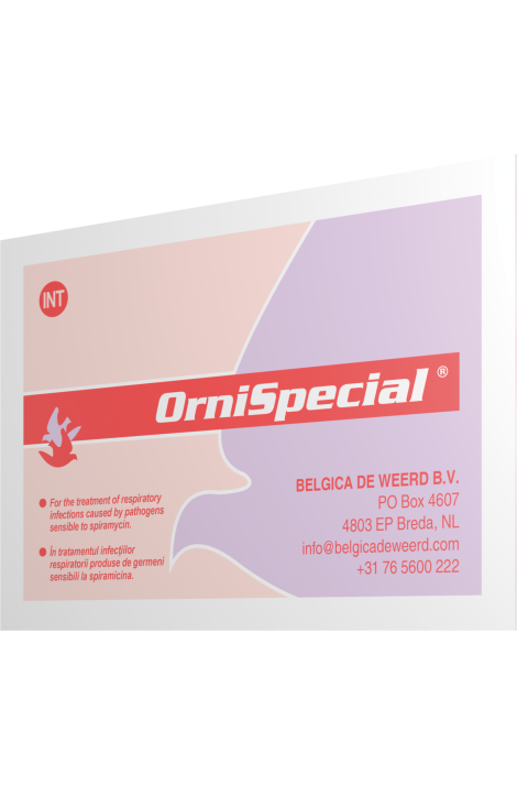 Orni Special, Belgica de Weerd, 10x5g, Tratament ornitoză porumbei